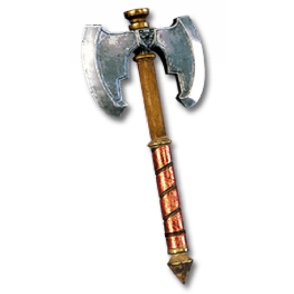 Death Ettin Axe – Ethereal – 300-369% ED - Diablo 2 store